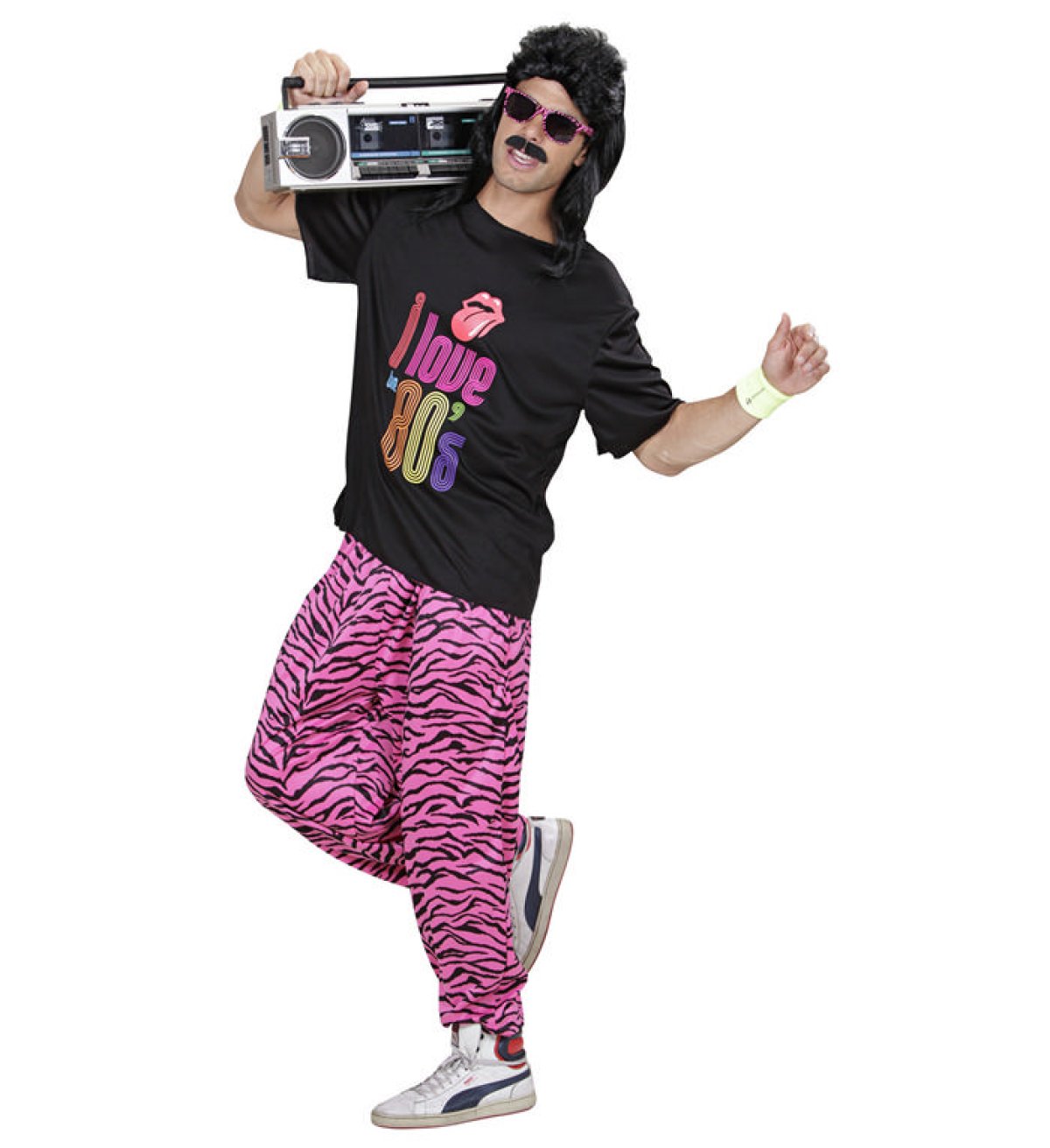 Kjøp 80-talls Hip Hop Bukser Rosa Online - Nå kun 299 - Temashop.no