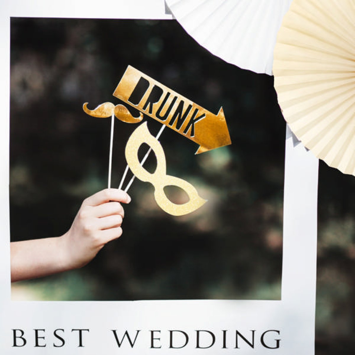 Kjøp Best Wedding Selfie Props Online - Nå kun 109 - Temashop.no
