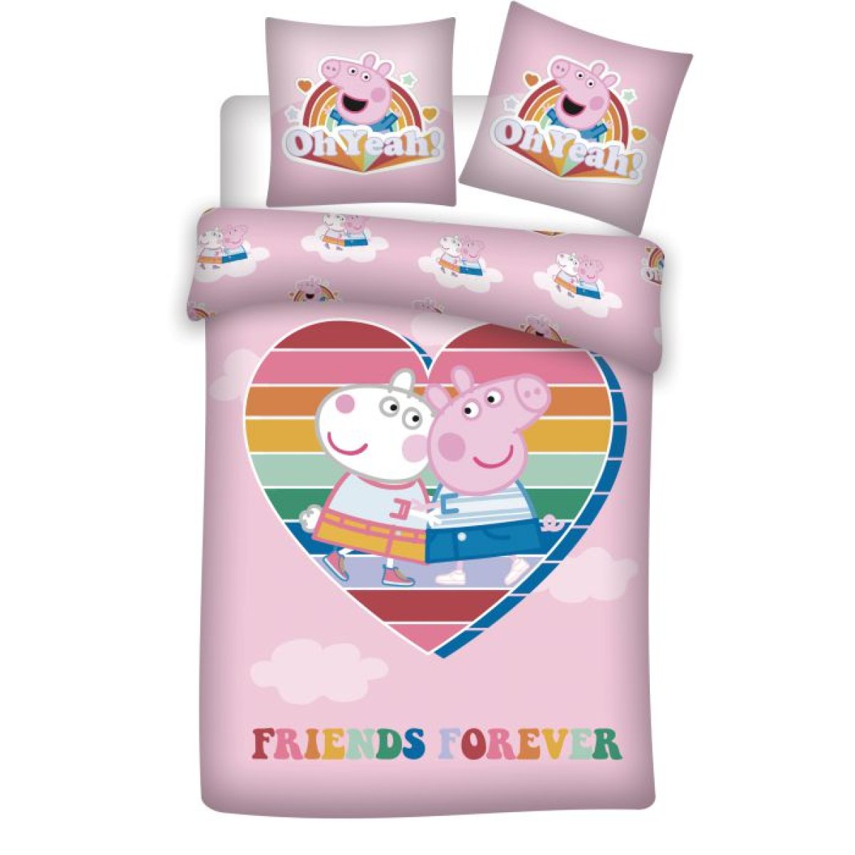 Kjøp Peppa Gris® Friends Forever Sengetøy Online - Nå kun 329 - Temashop.no