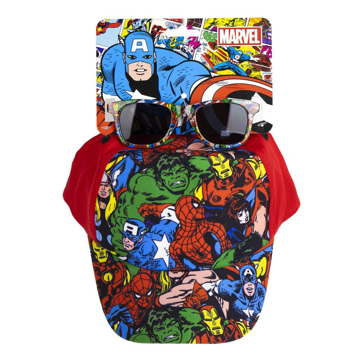 Kjøp Avengers® Caps & Solbriller Rød Online - Nå kun 199 - Temashop.no
