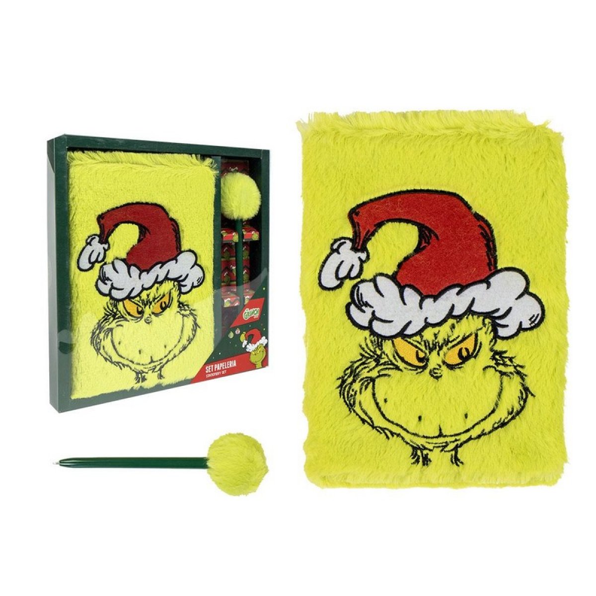 Kjøp The Grinch® Notatbok & Kulepenn Online - Nå kun 199 - Temashop.no