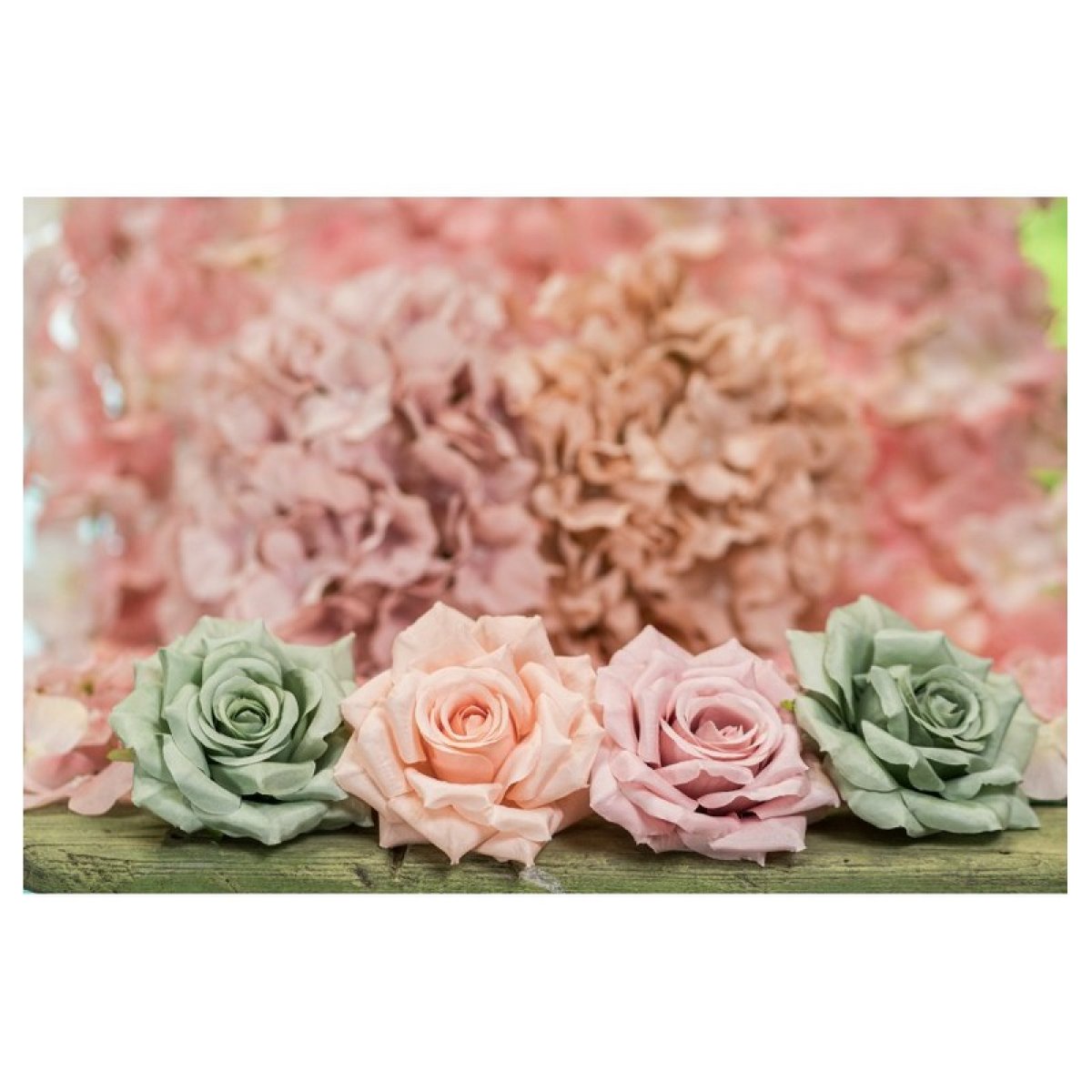 Kjøp Kunstige Roser Lyserosa Online - Nå kun 79 - Temashop.no