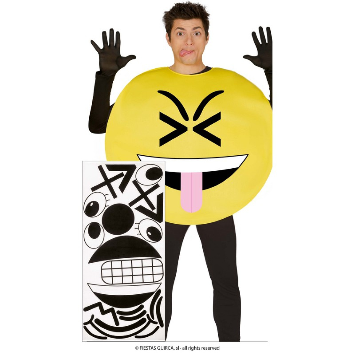 Kjøp Emoji Kostyme Gul Online - Nå kun 599 - Temashop.no