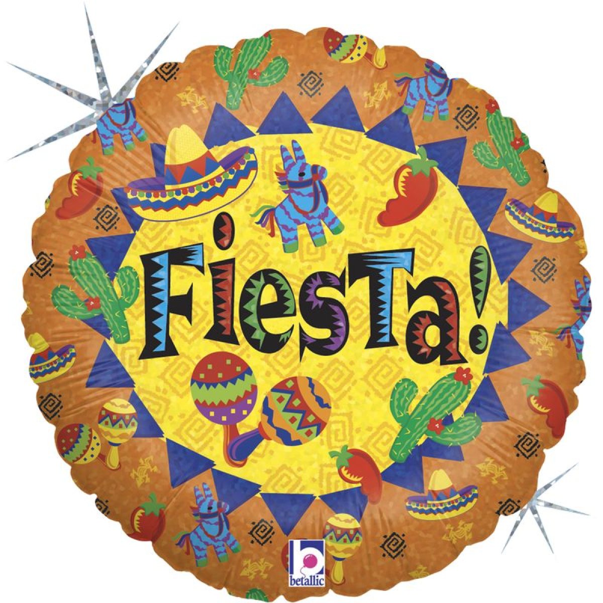 Kjøp Fiesta Folieballong Online - Nå kun 59 - Temashop.no