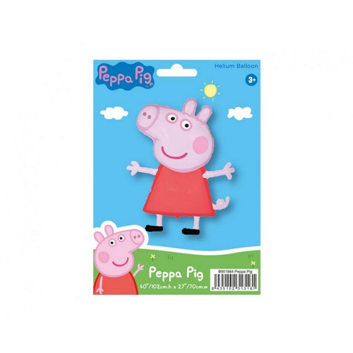 Kjøp Peppa Gris® Folieballong Online - Nå kun 79 - Temashop.no