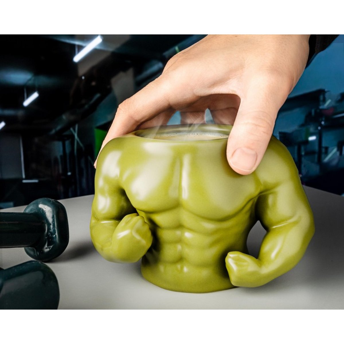 Kjøp Bodybuilder Overkropp Krus Grønn Online - Nå kun 209 - Temashop.no