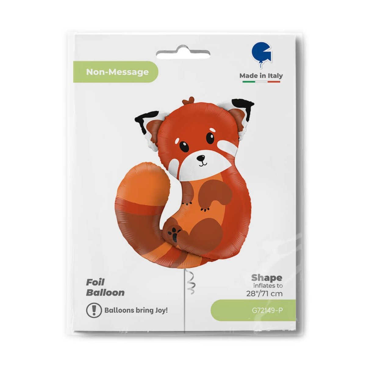 Kjøp Rød Panda Folieballong Online - Nå kun 99 - Temashop.no