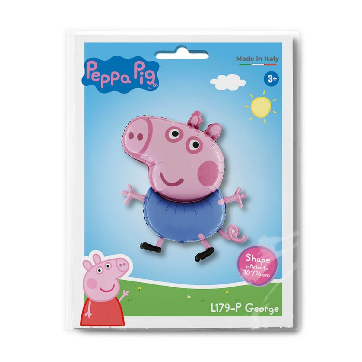 Kjøp Peppa Gris® Gustav Folieballong Online - Nå kun 99 - Temashop.no