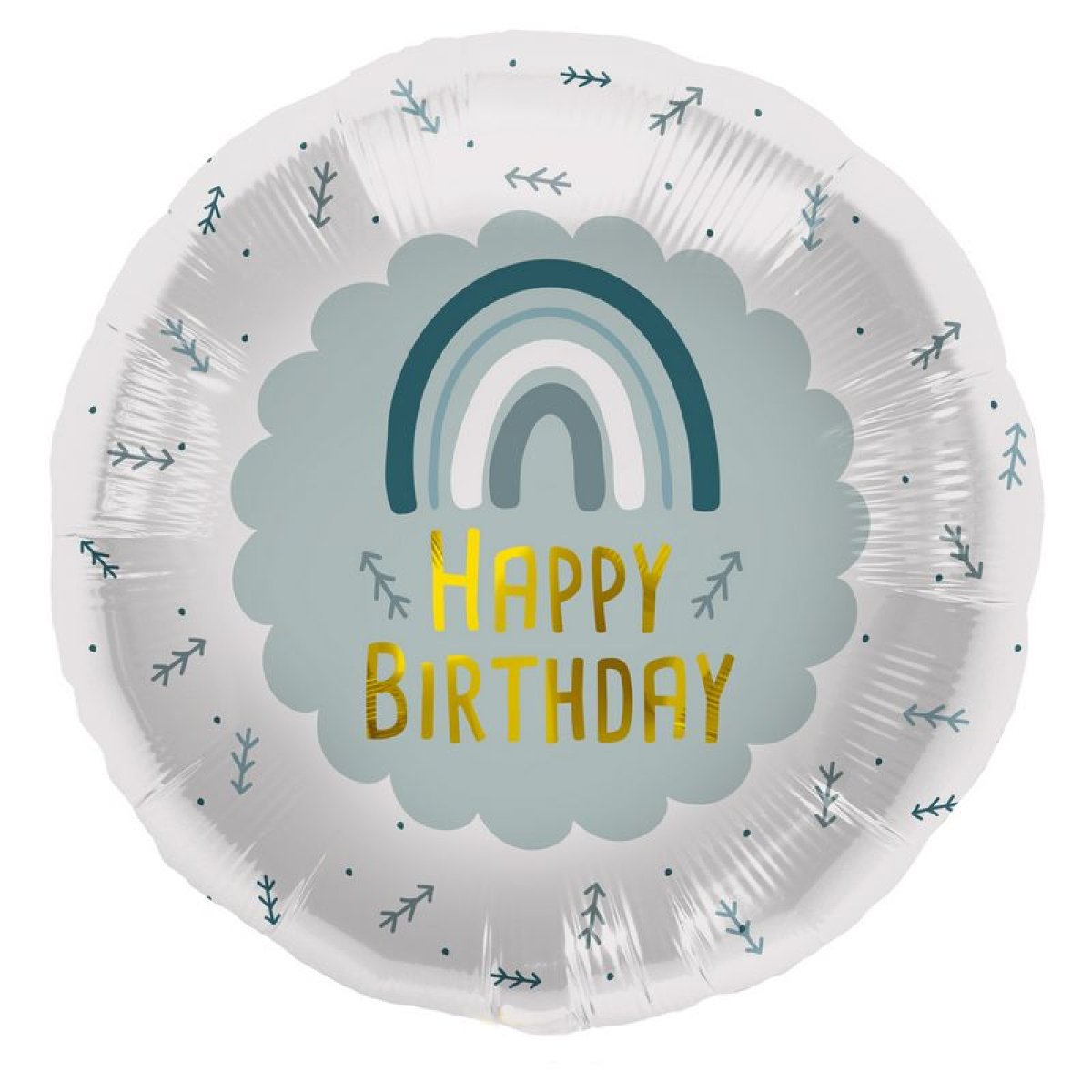 Kjøp Happy Birthday Folieballong Regnbue Blå Online - Nå kun 49 ...
