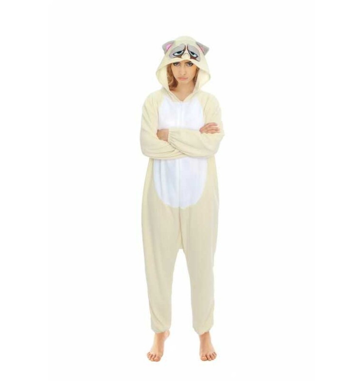 Kjøp Kigurumi Grumpy Cat® Kostyme Online - Nå kun 599 - Temashop.no