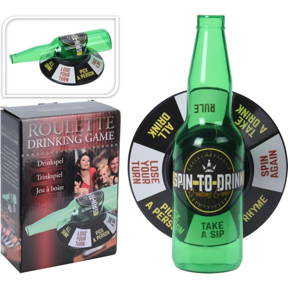 Kjøp Spin The Bottle Roulette Drikkespill Online - Nå kun 59 - Temashop.no