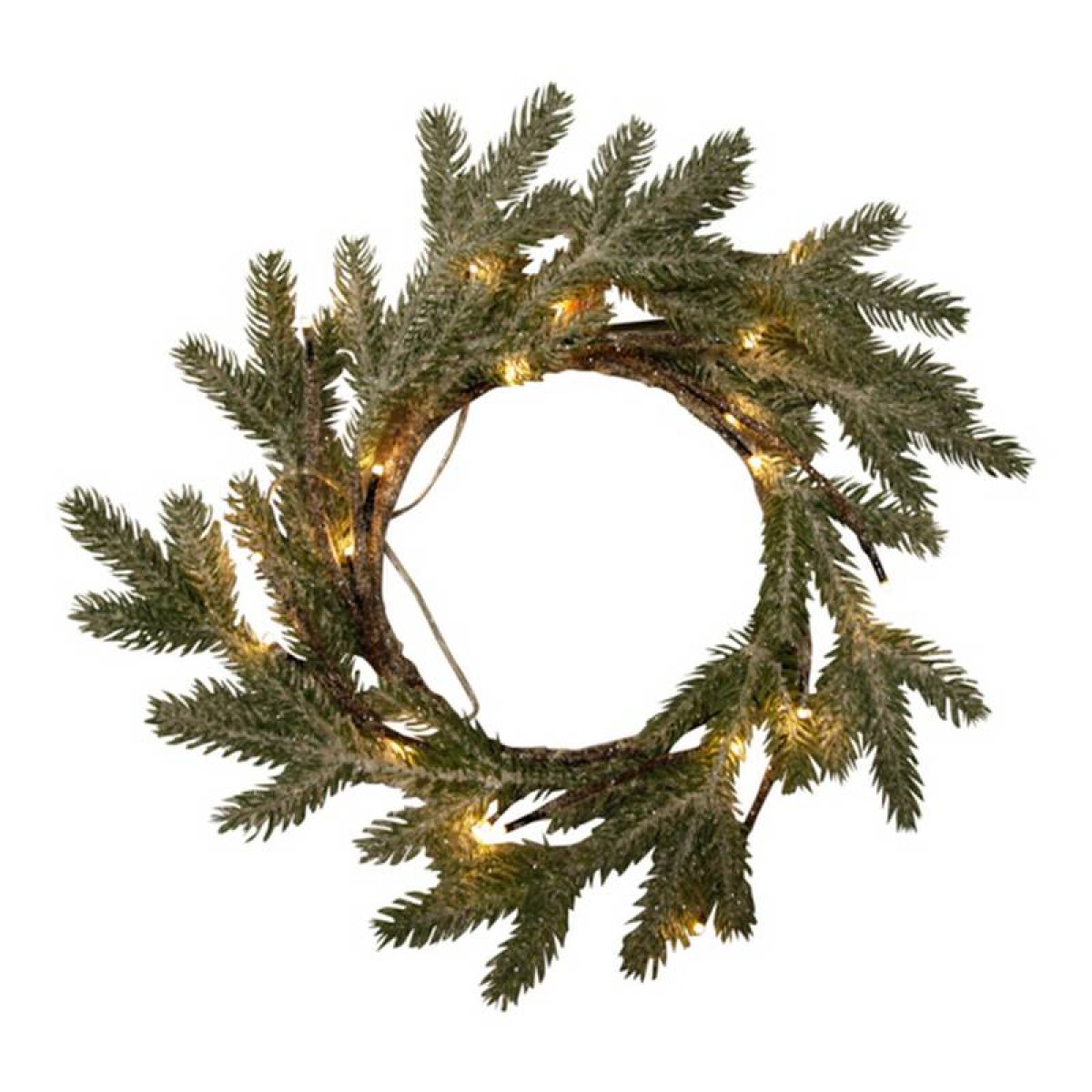 Kjøp Kunstig Grankrans LED Online - Nå kun 489 - Temashop.no