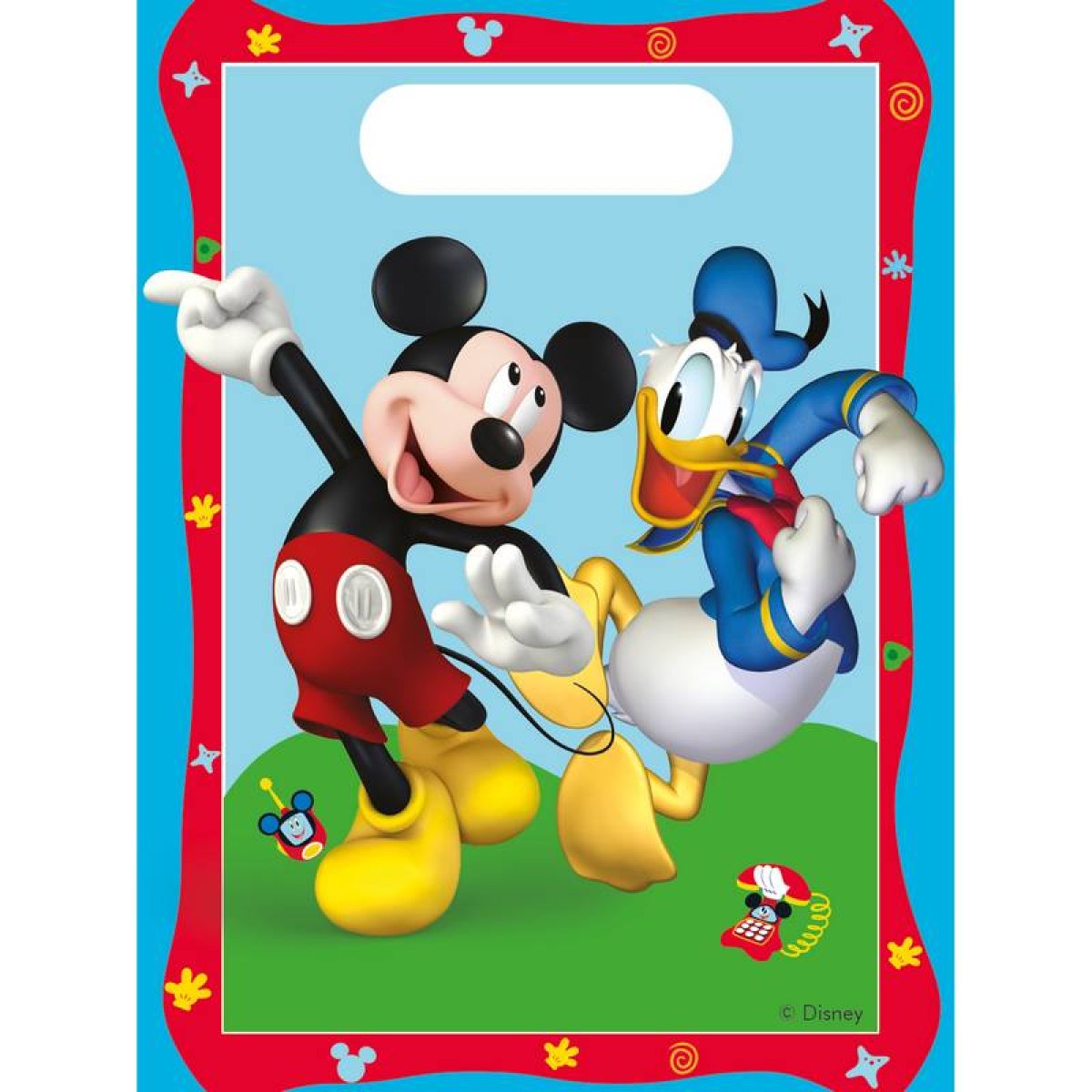 Kjøp Mickey Mouse® Godteposer Blå og Rød Online - Nå kun 29 - Temashop.no