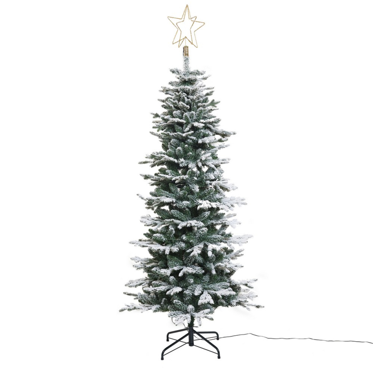 Kjøp Kunstig FROST Juletre LED 180 x 86 cm Online - Nå kun 1649 ...
