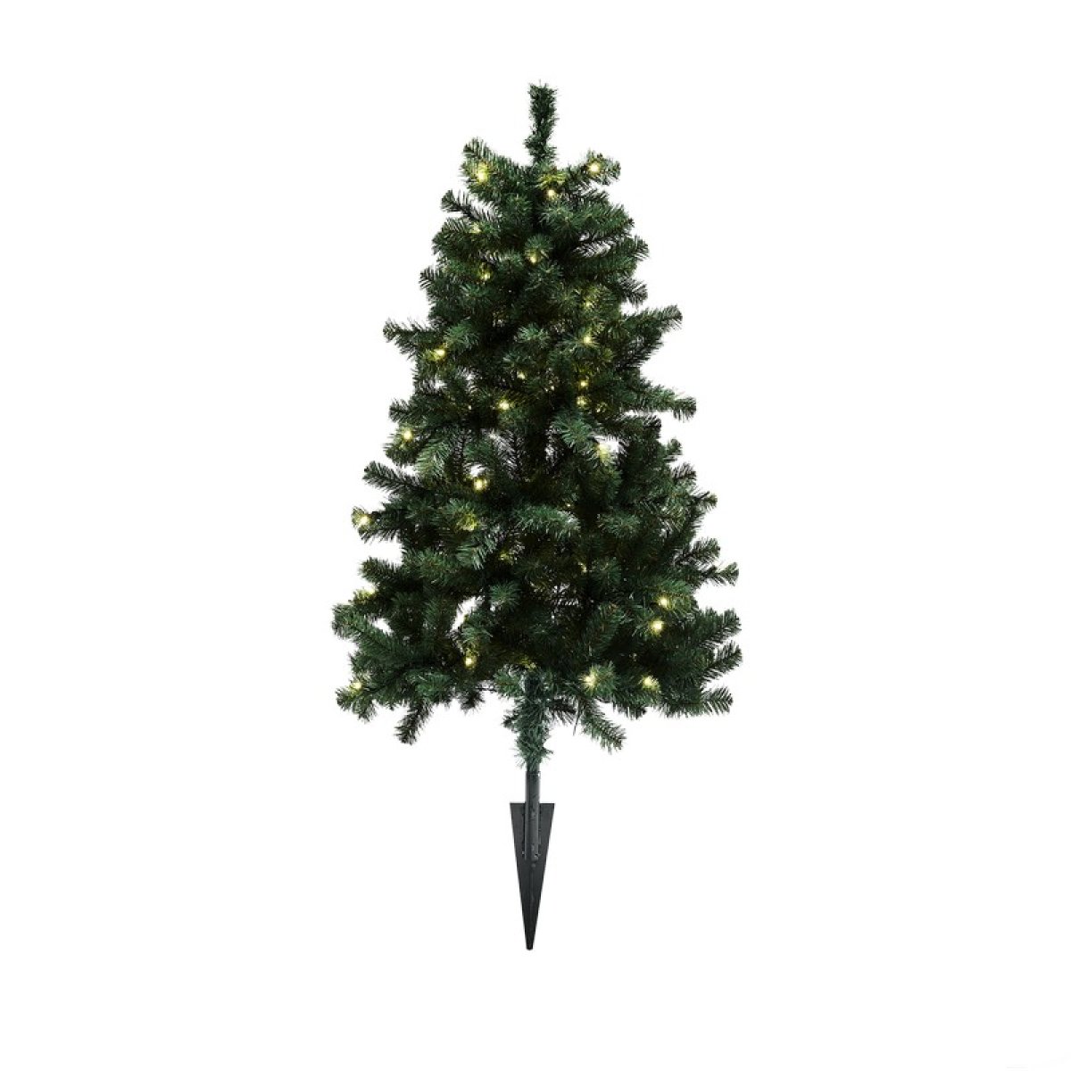 Kjøp Kunstig Utendørs Juletre LED 120 x 82 cm Online - Nå kun 989 ...
