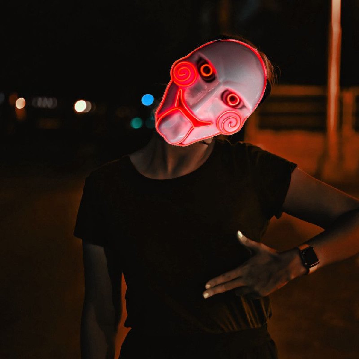 Kjøp Jigsaw LED Maske Online - Nå kun 329 - Temashop.no