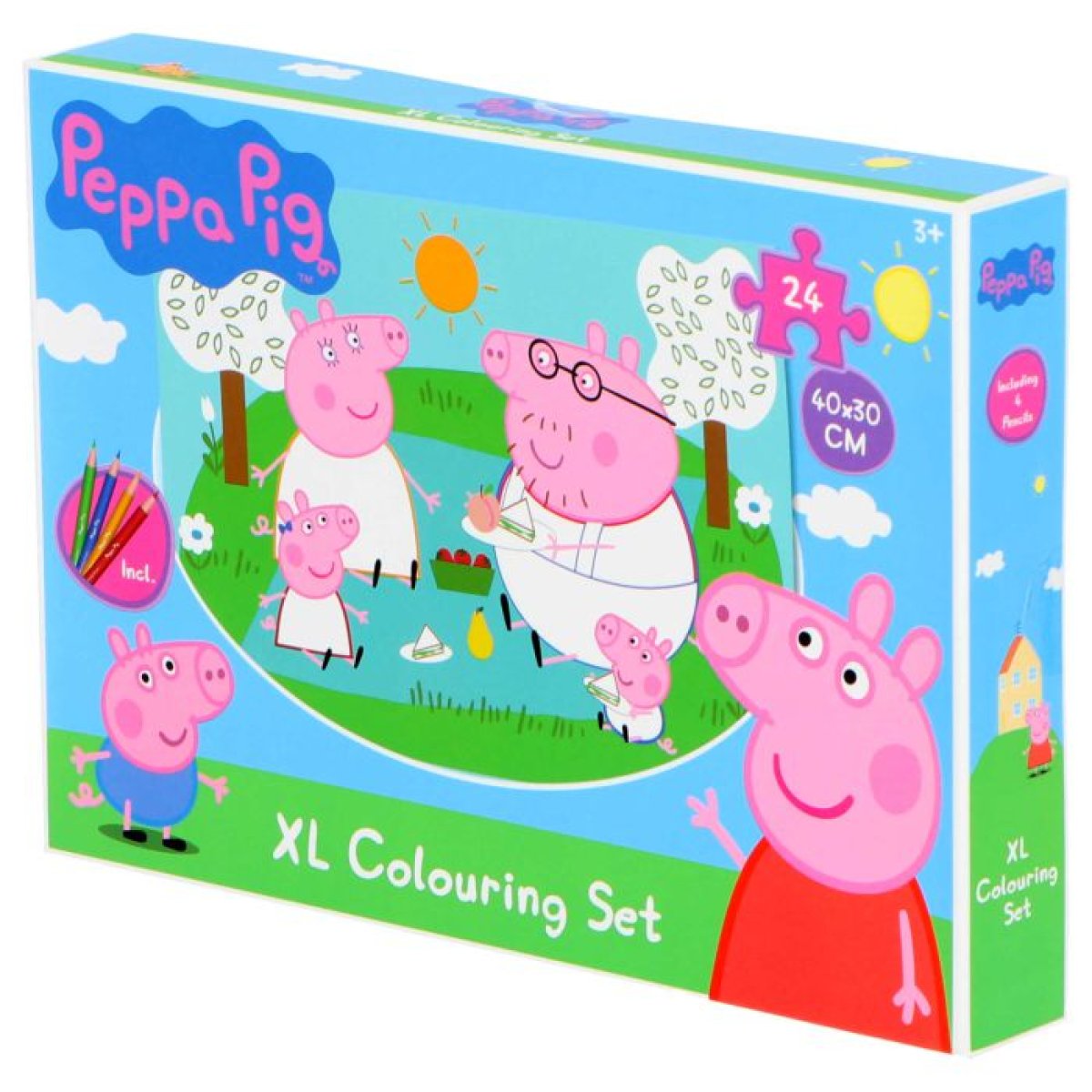 Kjøp Peppa Gris® & Familien Puslespill Online - Nå kun 109 - Temashop.no