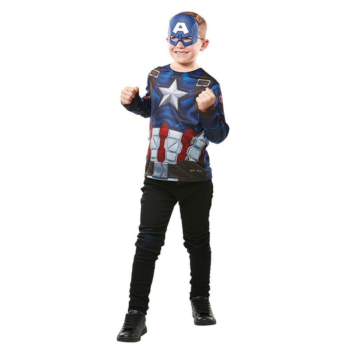 Kjøp Captain America® Basic Barnekostyme Online - Nå kun 299 - Temashop.no