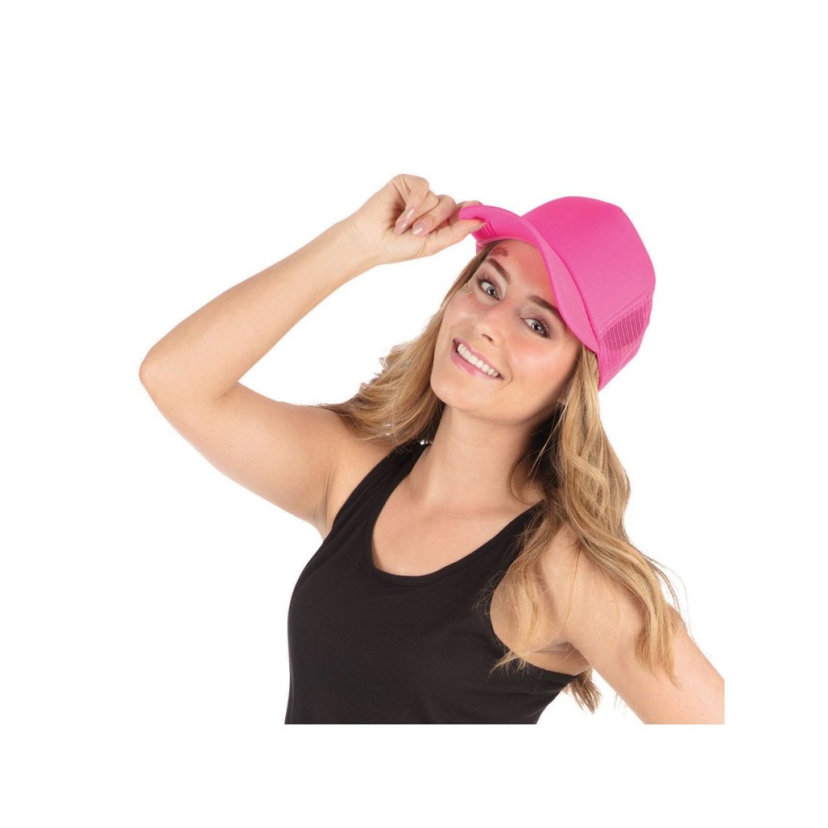 Kjøp Neon 80-talls Caps Rosa Online - Nå kun 109 - Temashop.no