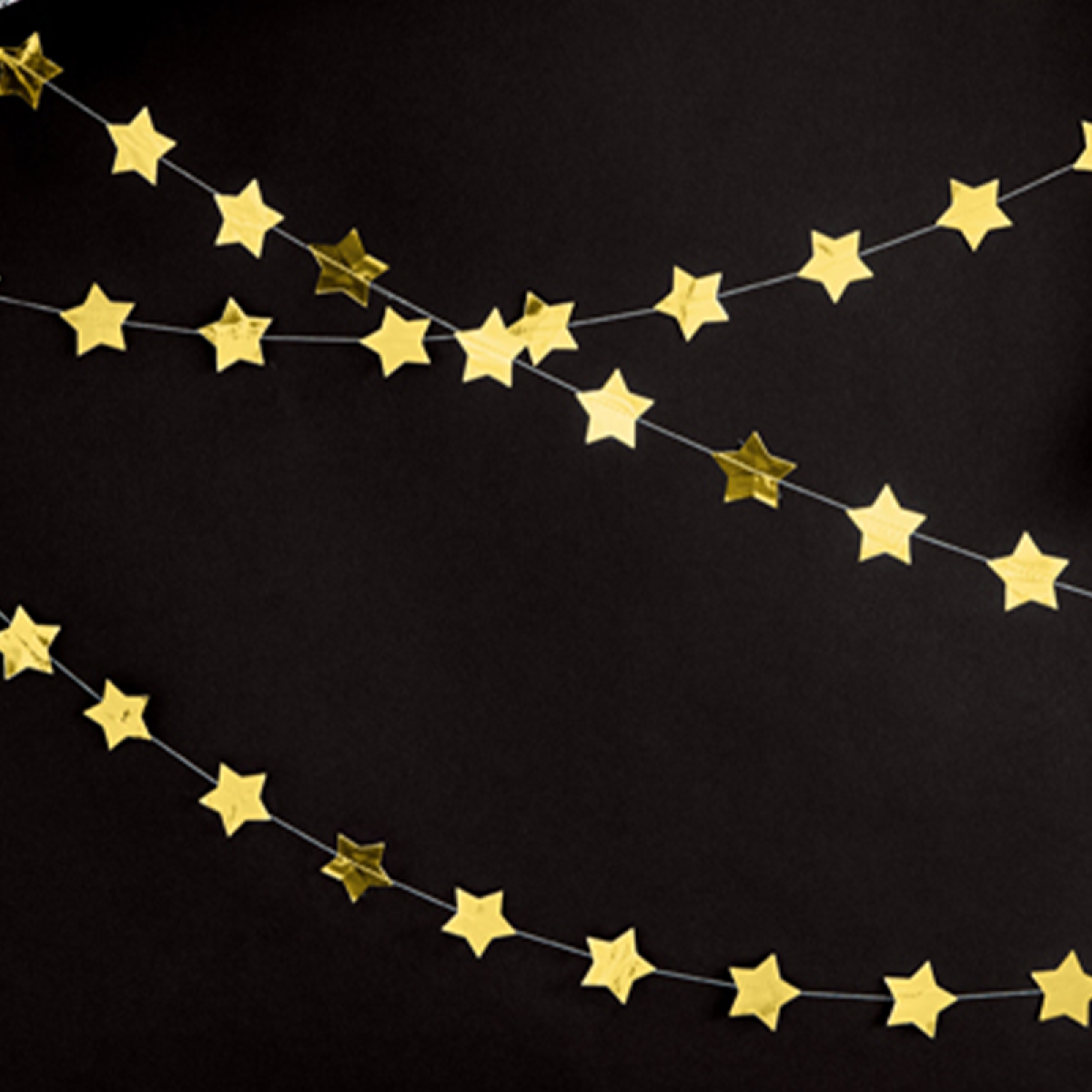 Kjøp Stjerner Girlander Gull Online - Nå kun 49 - Temashop.no