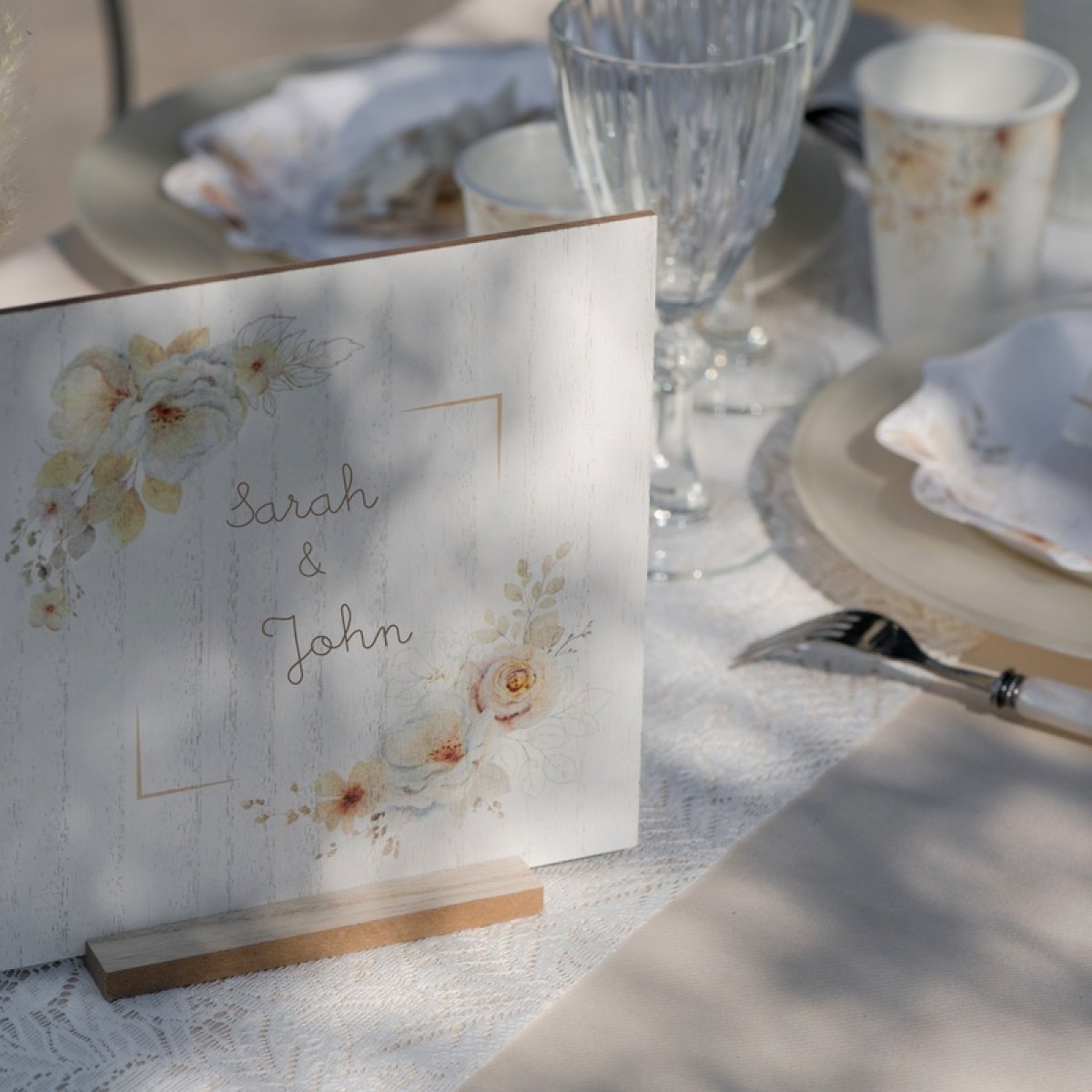 Kjøp Blomster Tre Bordskilt Online - Nå kun 109 - Temashop.no