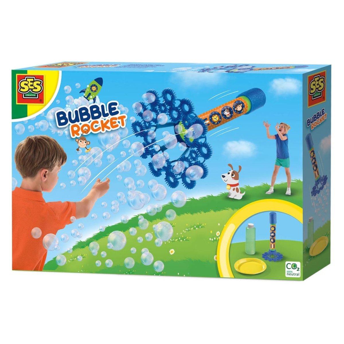 Kjøp SES® Bubble Rocket Såpeboblerakett Online - Nå kun 249 - Temashop.no