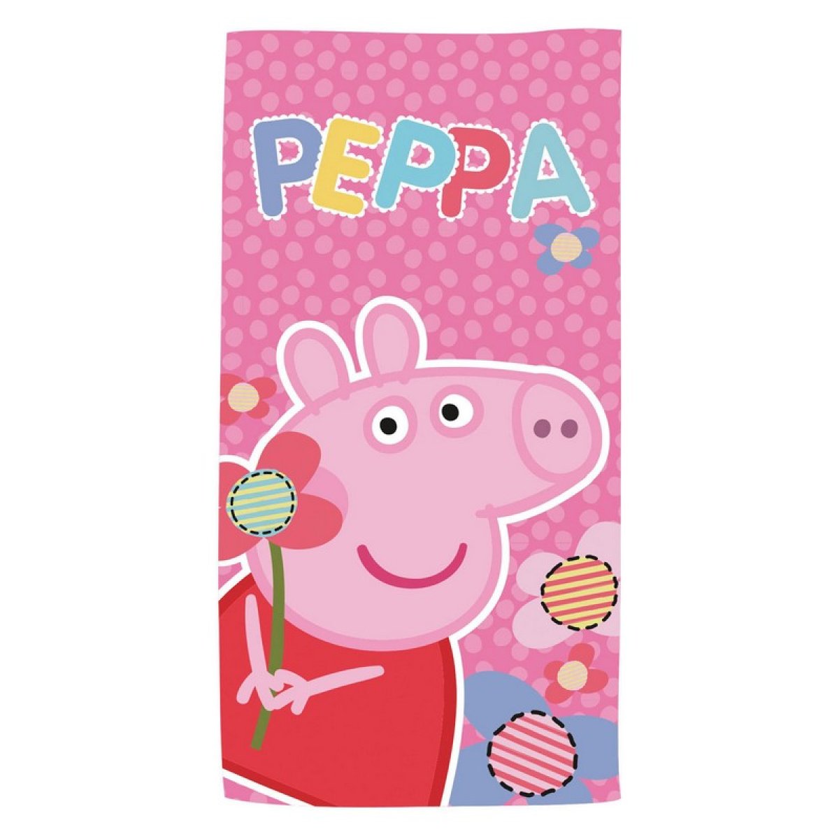 Kjøp Peppa Gris® Strandhåndkle Rosa Online - Nå kun 209 - Temashop.no