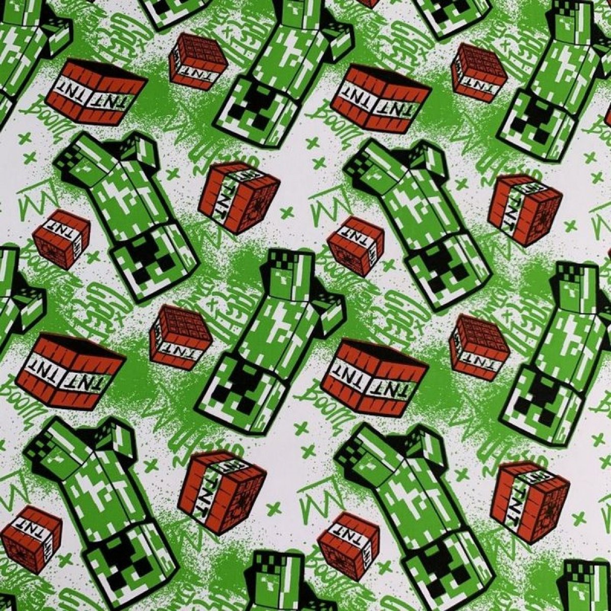 Kjøp Minecraft® Creeper TNT Laken Online - Nå kun 259 - Temashop.no