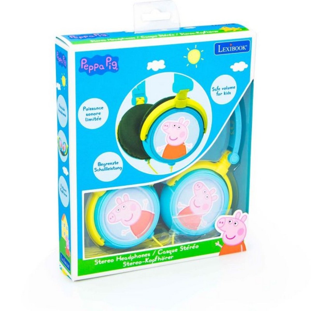 Kjøp Peppa Gris® Barn Hodetelefoner Lyseblå Online - Nå kun 359 ...