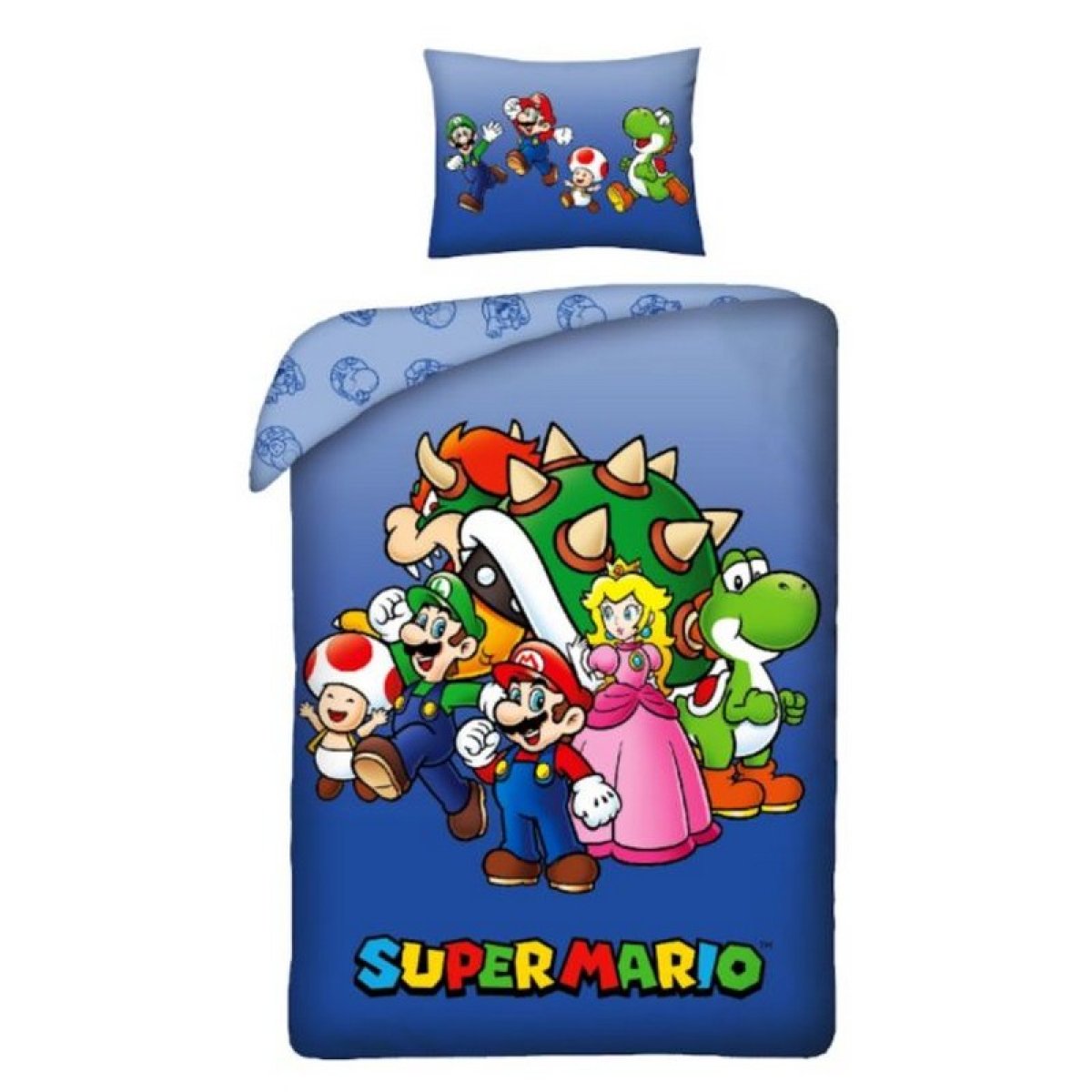 Kjøp Super Mario® Team Sengetøy Online - Nå kun 309 - Temashop.no