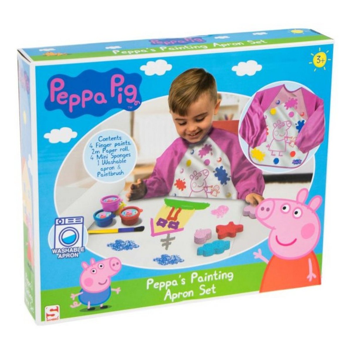 Kjøp Peppa Gris® Fingermaling Sett & Forkle Online - Nå kun 229 ...