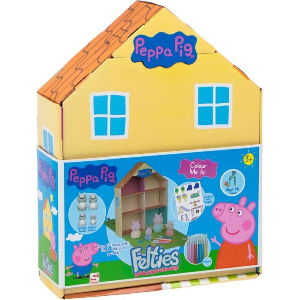 Kjøp Peppa Gris® Malehus Sett Online - Nå kun 149 - Temashop.no