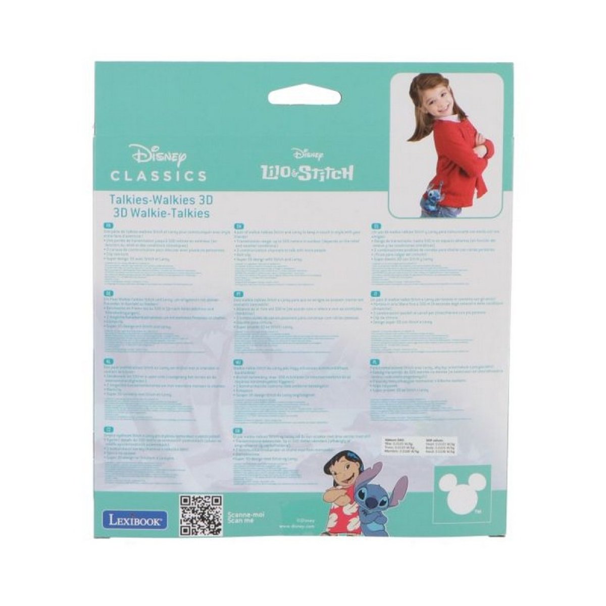 Kjøp Lilo & Stitch® 3D Walkie Talkies Online - Nå kun 529 - Temashop.no
