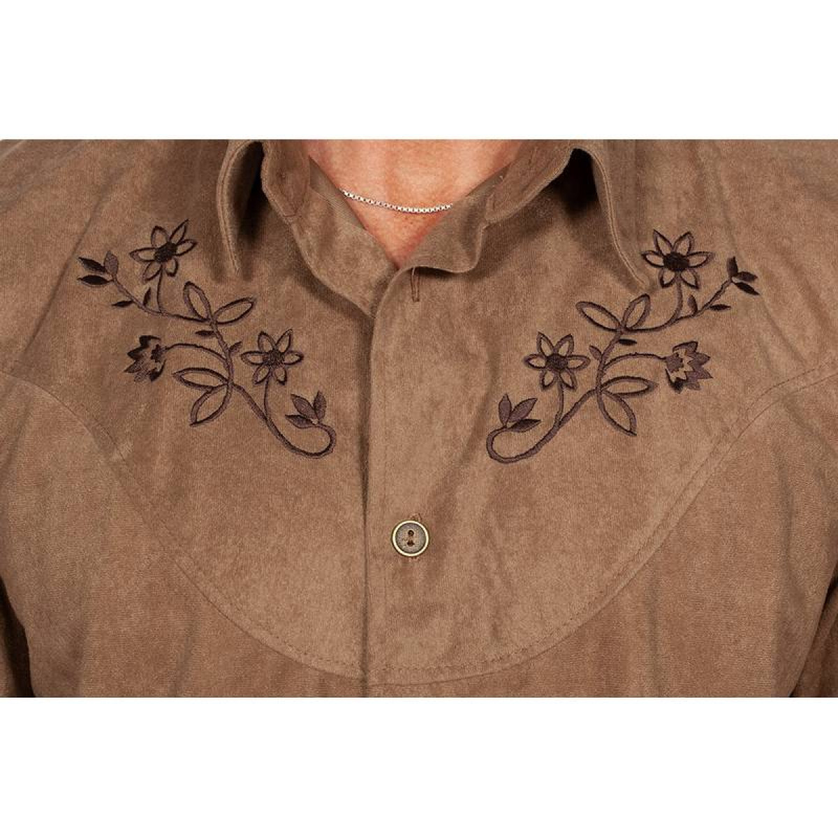 Kjøp Cowboy Skjorte Brun Online - Nå kun 599 - Temashop.no