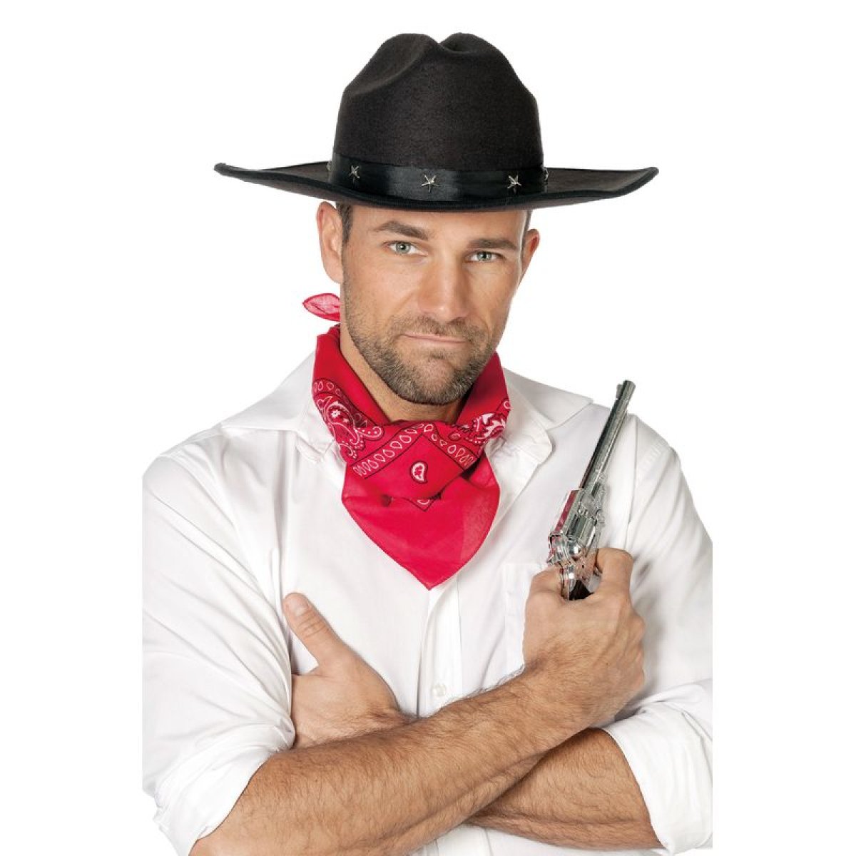 Kjøp Cowboyhatt med Nagler Svart Online - Nå kun 109 - Temashop.no