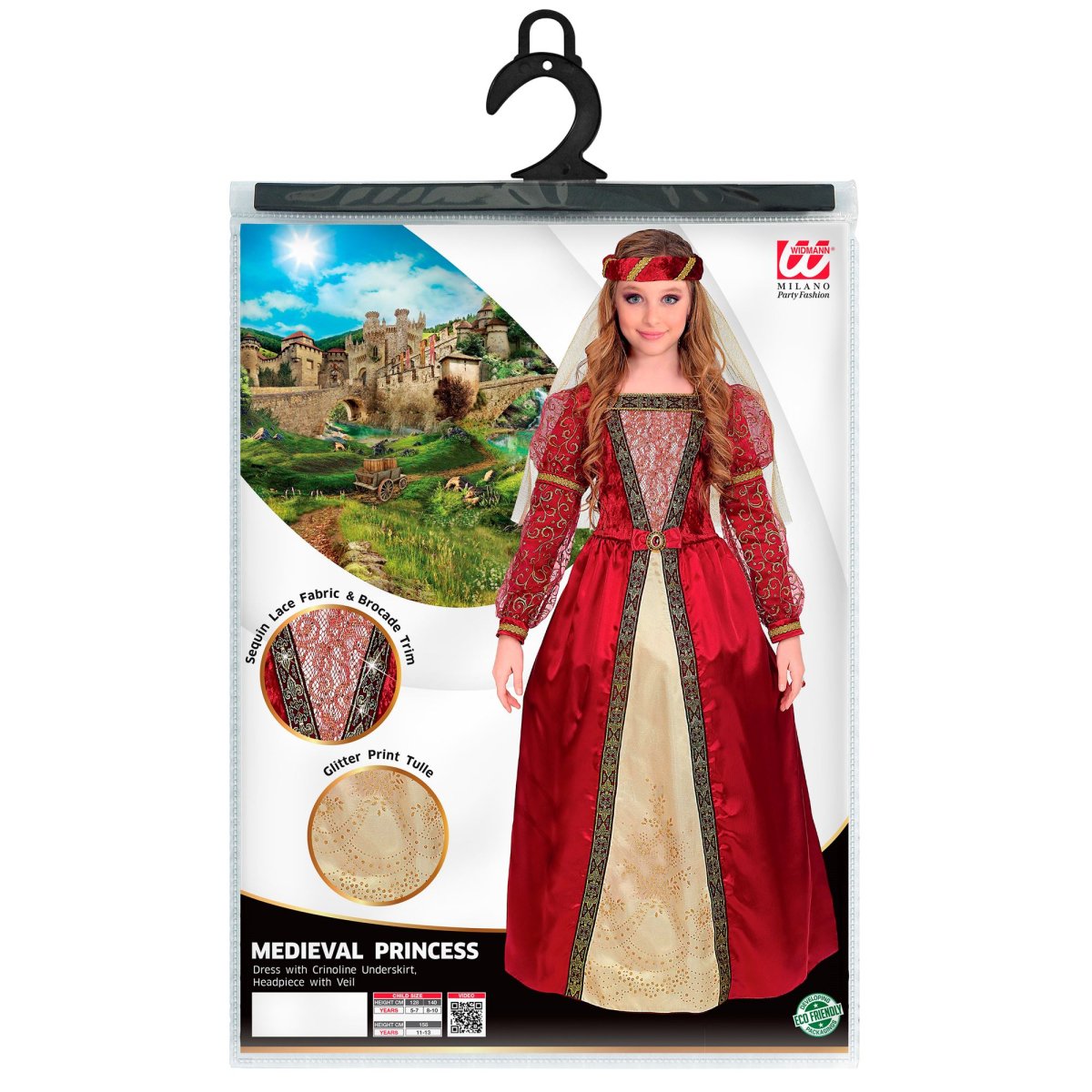 Kjøp Middelalder Prinsesse Barnekostyme Online - Nå kun 599 - Temashop.no