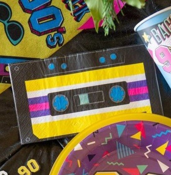 80 talls party - Kjøp pynt til et gøy 1980-talls fest på Temashop.no