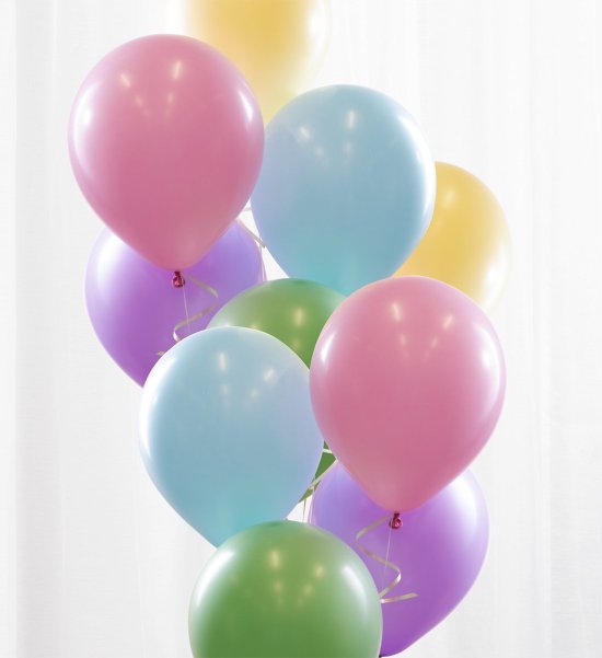 Kjøp Ballonger Happy Birthday Pastell Online - Nå kun 89 - Temashop.no
