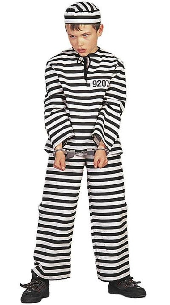 Fange kostyme - Kjøp fangedrakt kostymer på Temashop.no